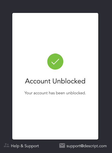 Troubleshooting signing into your Descript account – Descript Help