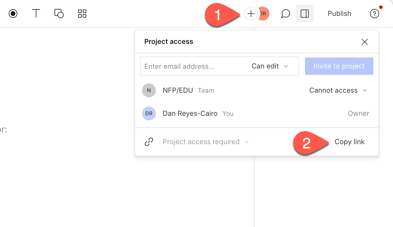 Project links – Descript Help