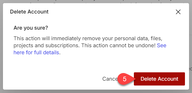 How to delete your Descript account – Descript Help
