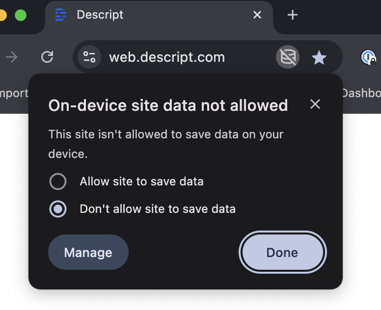 Troubleshooting Issues with Descript Rooms – Descript Help