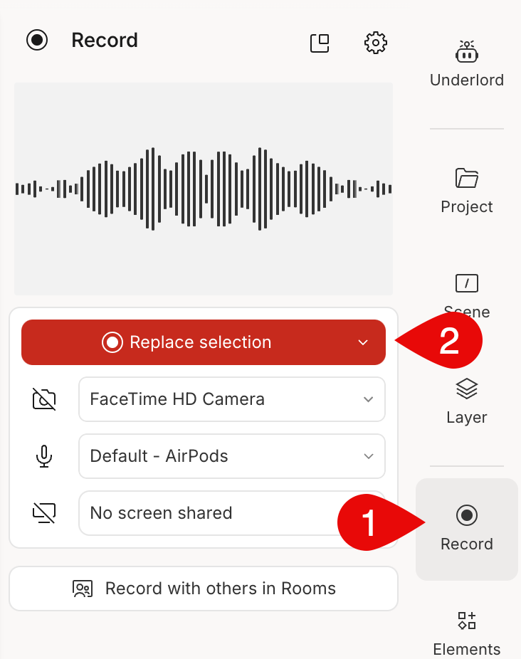 Preview Upcoming Features With Descript Labs Descript Help