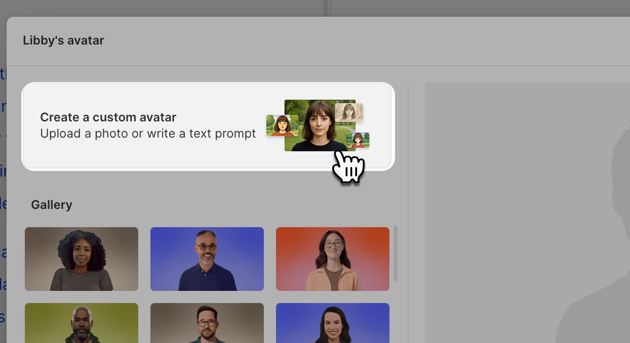 Custom Avatars – Descript Help