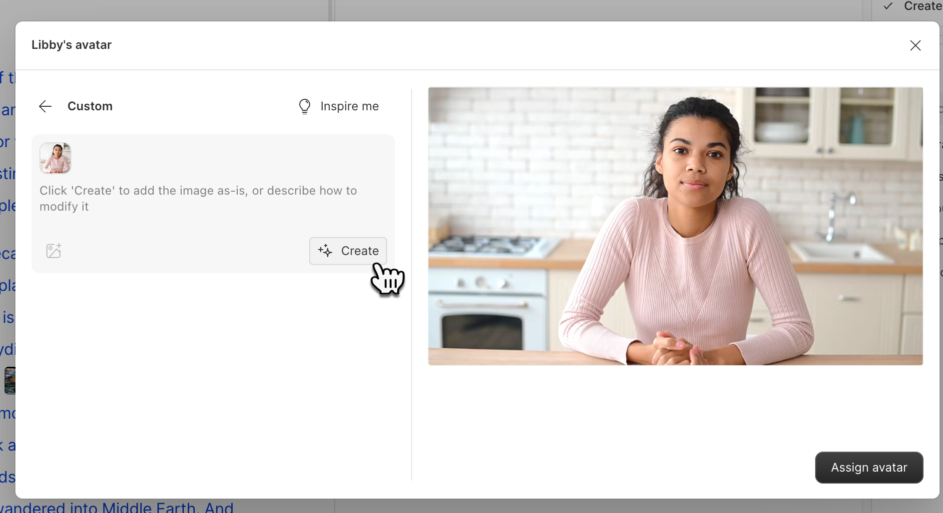 Custom Avatars – Descript Help