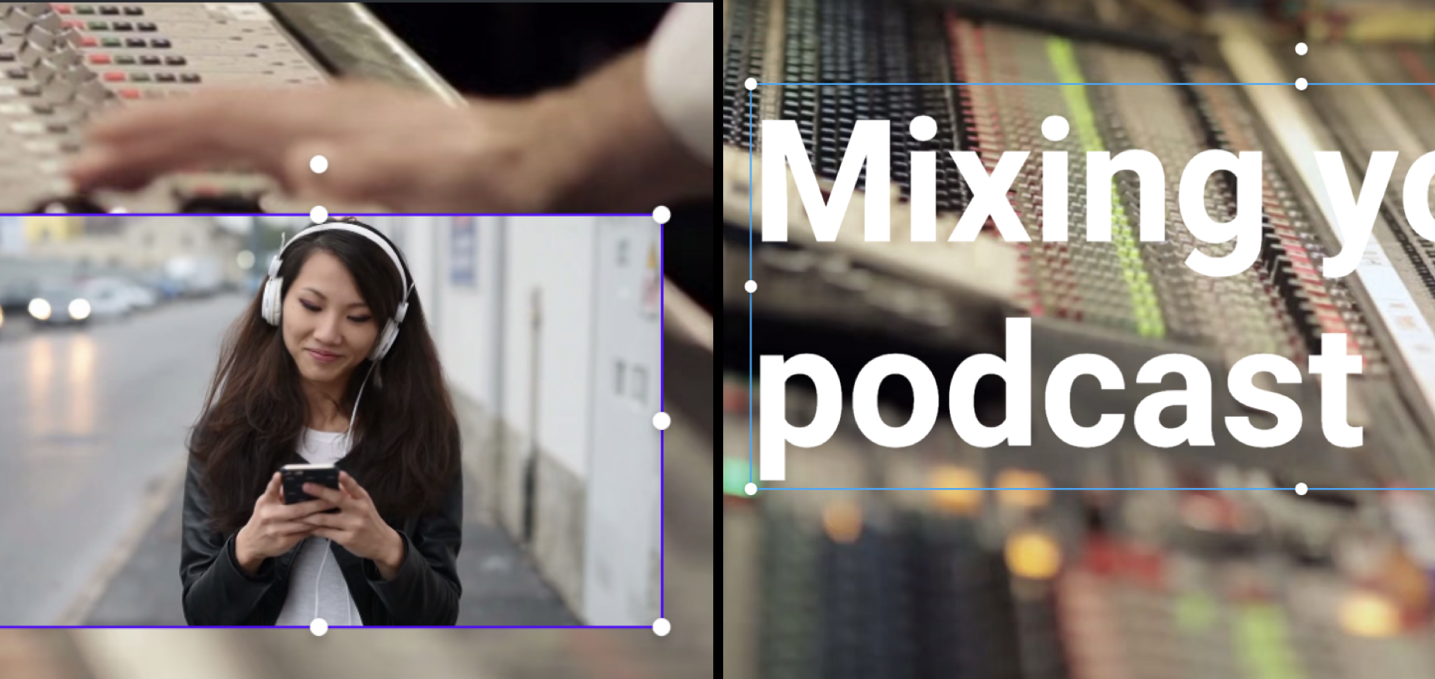 Scene editor overview – Descript Help