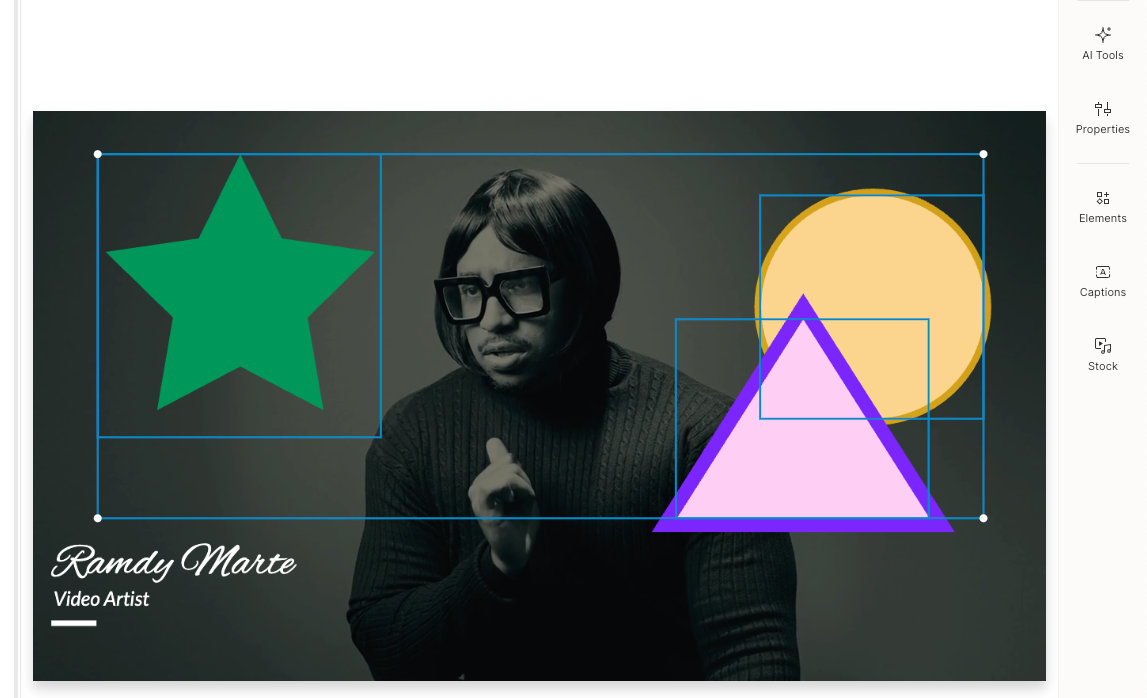 Scene editor overview – Descript Help