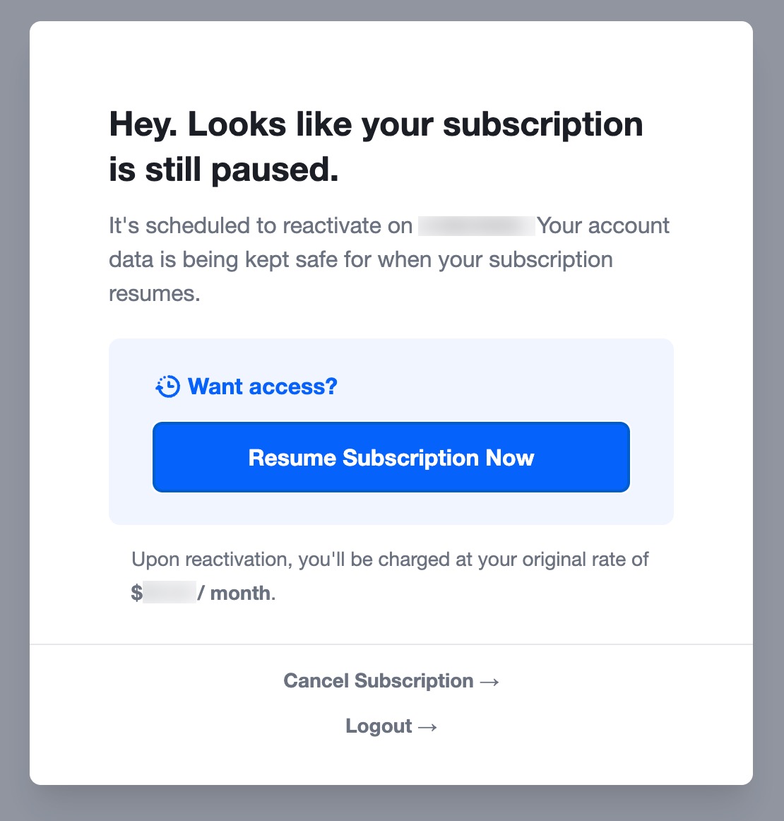 Pause your Descript subscription – Descript Help